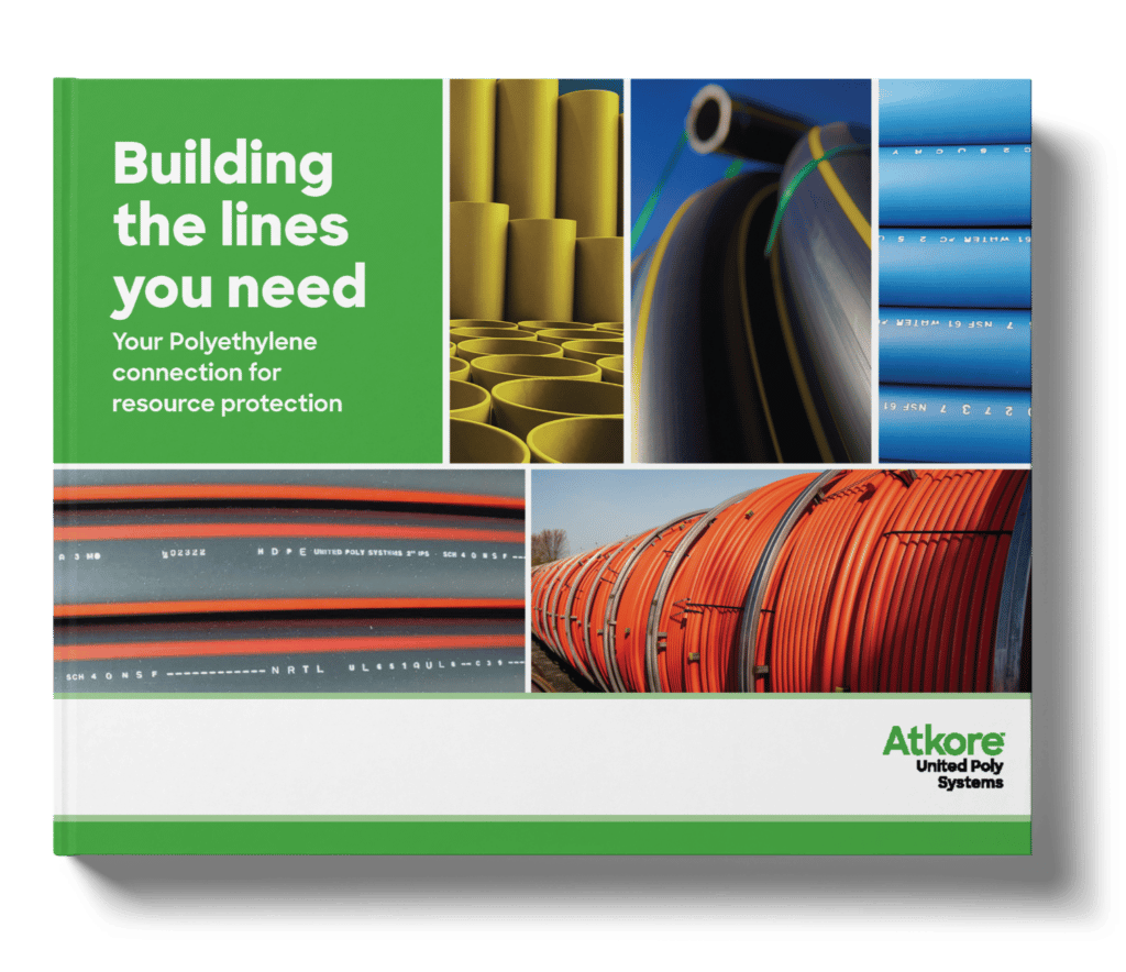 Custom HDPE Pipe, quality built in the USA | United Poly Systems